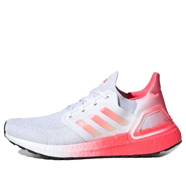 Adidas Ultraboost 20 Athletic Sneakers - White