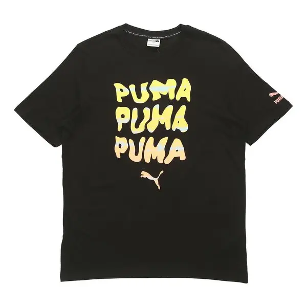 PUMA Summer Graphic T-shirt - Black