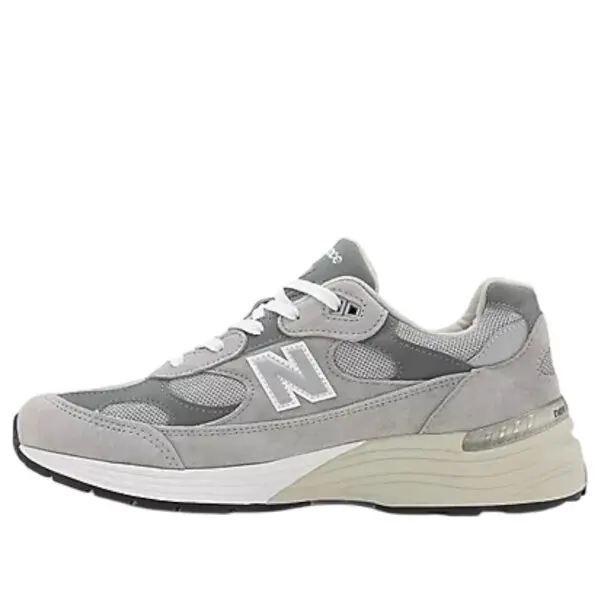 NEW BALANCE 992 'ash' Lace-up Sneakers - Ash/dark Grey