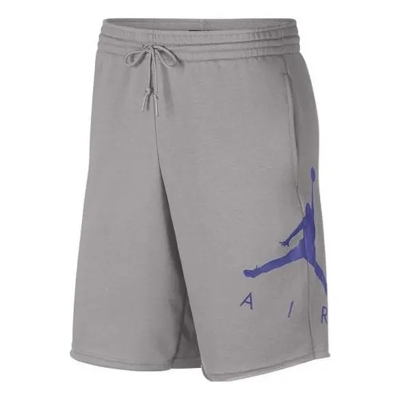 JORDAN Logo Printed Drawstring Shorts - Default Color