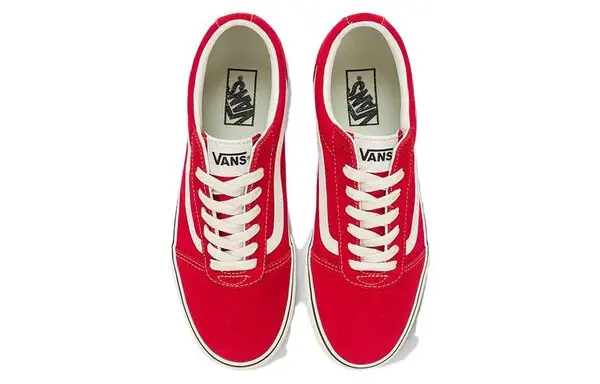 VANS Ward Low Top Sneakers - Red