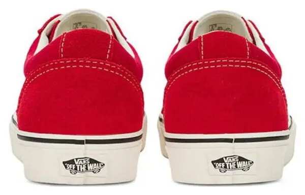 VANS Ward Low Top Sneakers - Red