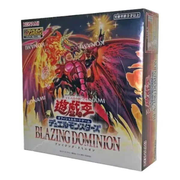 YU-GI-OH! Official Card Game Jp 2026 Duel Monsters Box "blazing Dominion" With Assist Pack - Multi-color