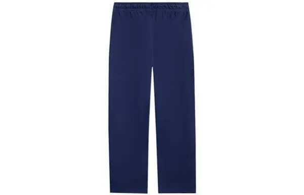 LI-NING Badfive Graphic Straight Sweatpants 'navy - Navy/white