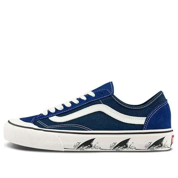 VANS Style 36 Decon Sf "shark Fin Salt Wash - Blue/white