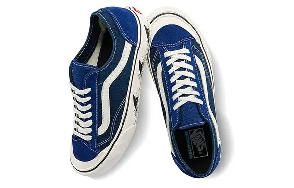VANS Style 36 Decon Sf "shark Fin Salt Wash - Blue/white