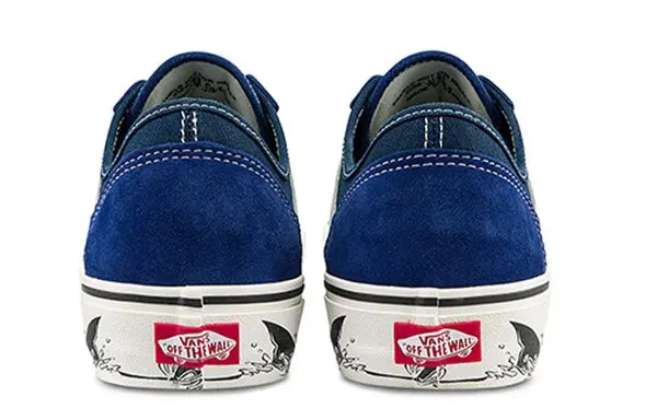 VANS Style 36 Decon Sf "shark Fin Salt Wash - Blue/white