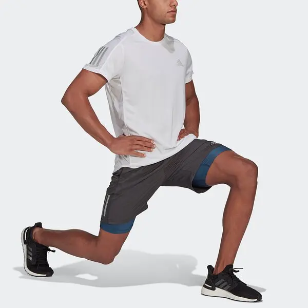 Adidas Own The Run Reflective Crewneck Short Sleeve T-shirt