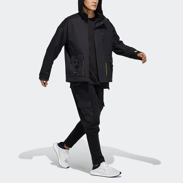 Adidas Woven Bagjk Hooded Jacket