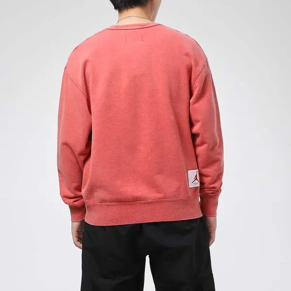 JORDAN Air Flight Crewneck Sweatshirt - Red
