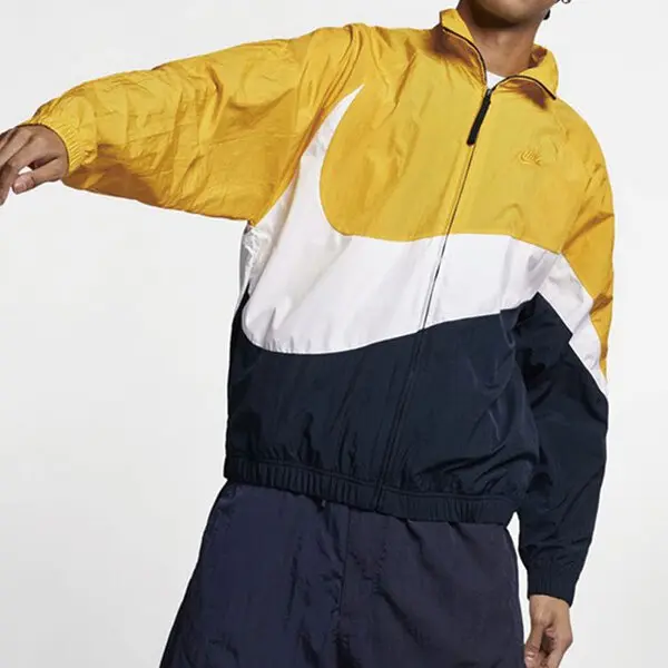 Nike Colorblock Knitted Zipper Windproof Track Jacket