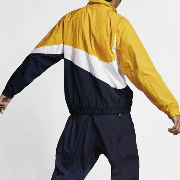Nike Colorblock Knitted Zipper Windproof Track Jacket