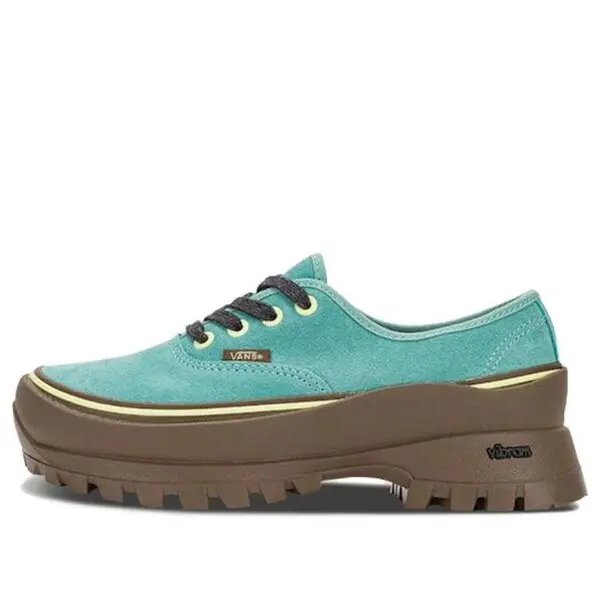 VANS Vibram X Authentic Lug Sole Sneakers - Aqua Blue/brown