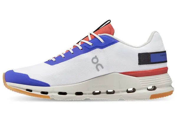 On Cloudnova Form Sneakers - White/rust