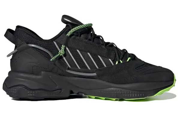 Adidas Originals Ozweego Zip Sneakers - Black