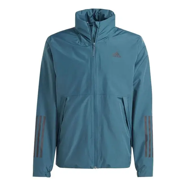 Adidas 3-stripes Rain.rdy Jacket - Teal
