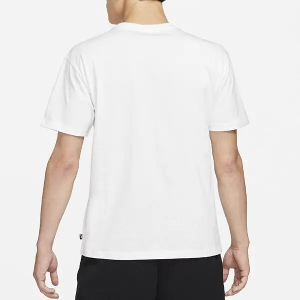 Nike Funny Cartoon Printing Sports Round Neck Short Sleeve - White