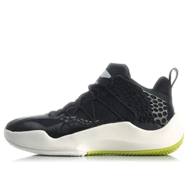 LI-NING Sonic Team Mid Basketball Sneakers - Black