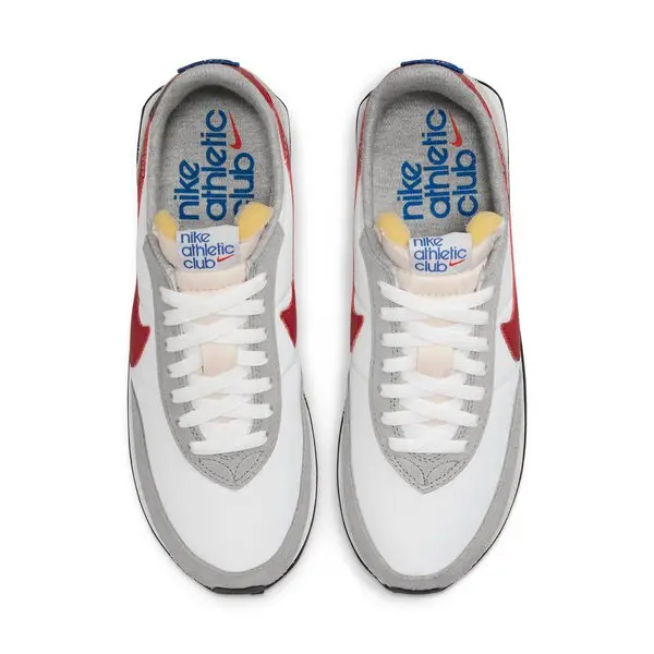 Nike Waffle Trainer 2 Athletic Sneakers - Grey/red