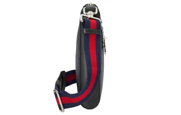 Gucci Gg Supreme Small Messenger Bag - Black