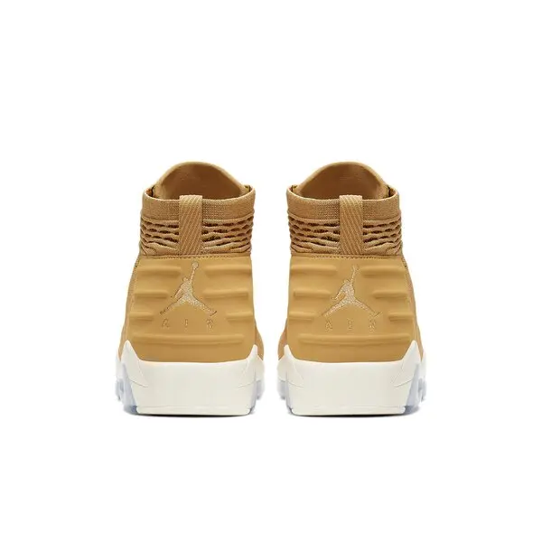 JORDAN Flyknit Elevation 23 High Top Sneakers - Wheat