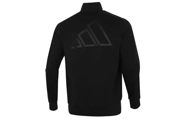 Adidas Track Jacket With Logo And Stripes