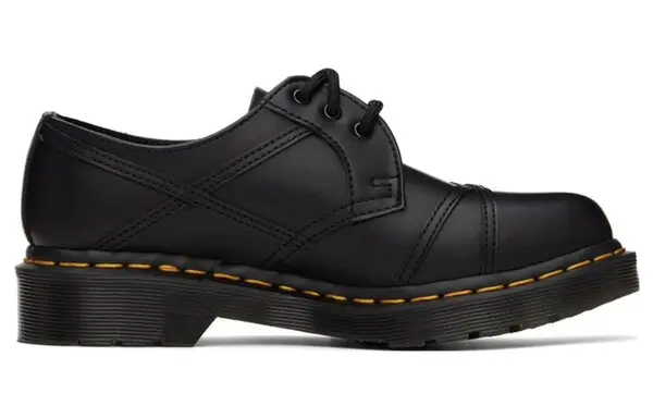 Dr. Martens 1461 Bow Smooth Leather Oxford Shoes - Black