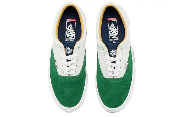 VANS Skate Era Sneakers - White/green