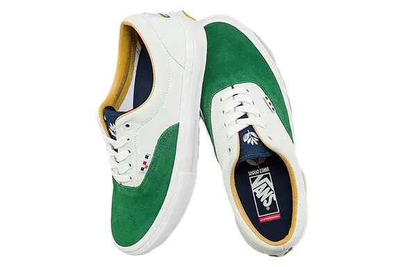 VANS Skate Era Sneakers - White/green