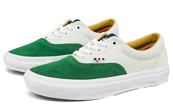 VANS Skate Era Sneakers - White/green