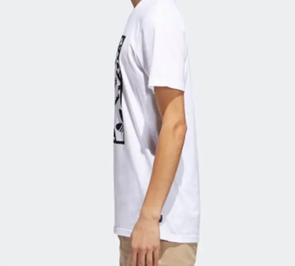 Adidas Originals Stamptee Logo Printing Short Sleeve
