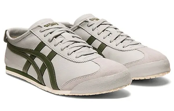 Onitsuka Tiger Mexico 66 "mid Grey/pine Tree" Sneakers - Grey/green
