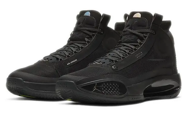 JORDAN 34 Pf High Top Sneakers - Black