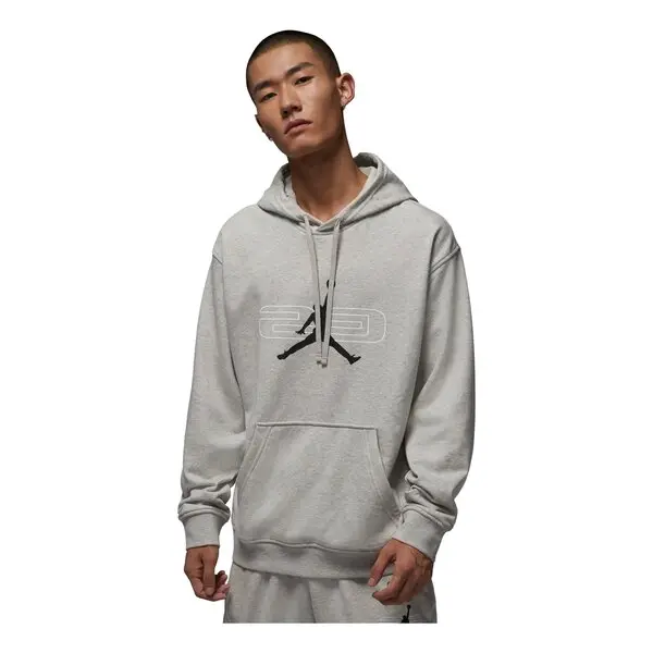 JORDAN Sport Crossover Fleece Pullover Hoodie - Grey