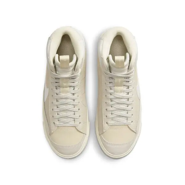 Nike Blazer Mid '77 High Top Sneakers - Cream