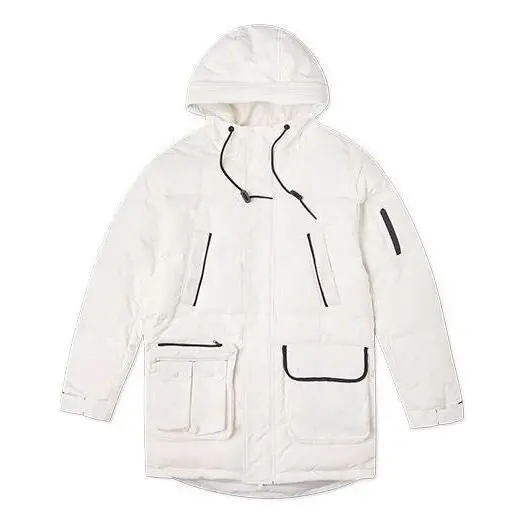 CONVERSE Down Mid Length Jacket - White