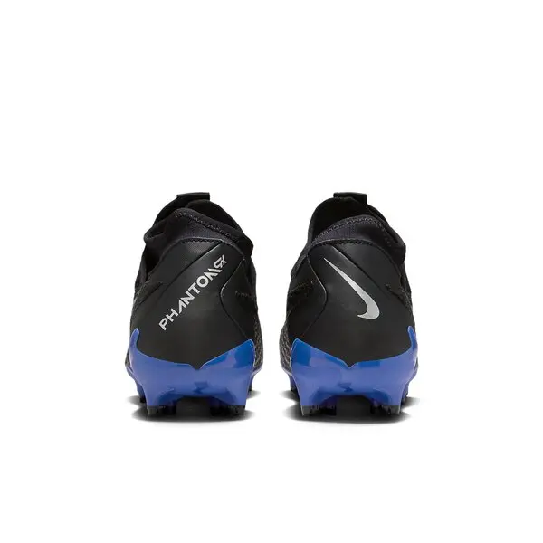 Nike Phantom Gx "shadow Pack" Football Cleats - Black/chrome/hyper Royal