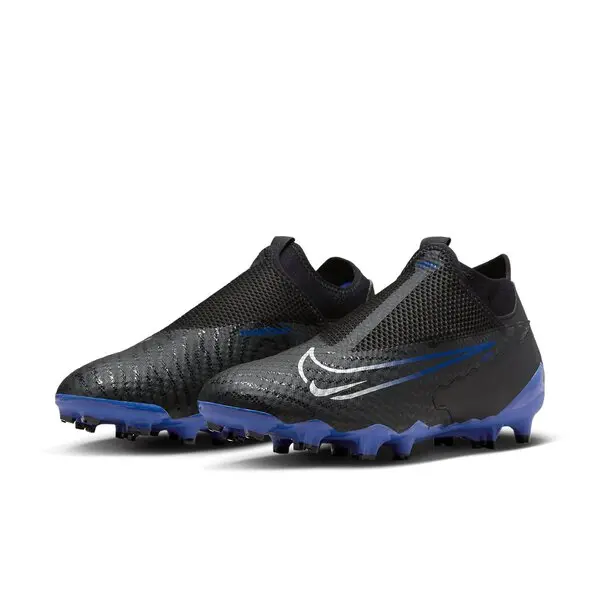 Nike Phantom Gx "shadow Pack" Football Cleats - Black/chrome/hyper Royal
