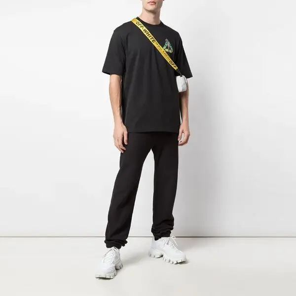 PALACE Rolls P3 Back Logo Gradient Triangle Short Sleeve T-shirt - Black