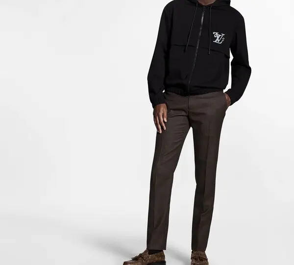 LOUIS VUITTON X Nigo Squared Zipped Hood Blouson