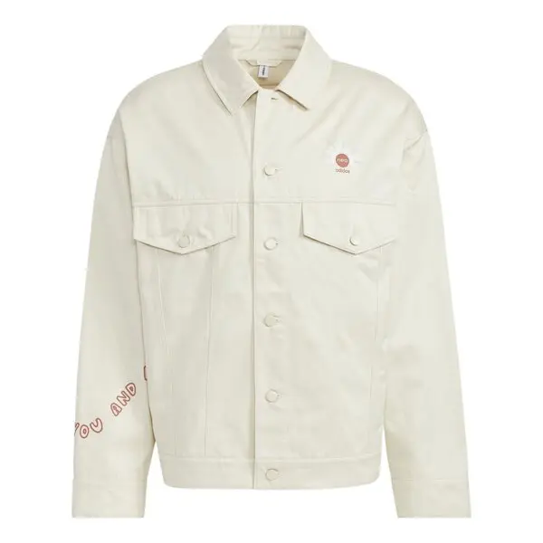 Adidas Neo Alphabet Printing Sports Jacket - Default Color