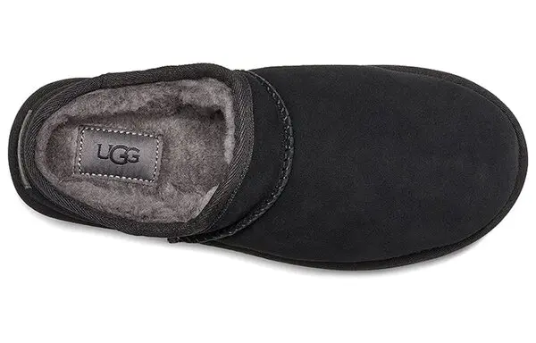 UGG Fleece Lined Classic Slippers - Black
