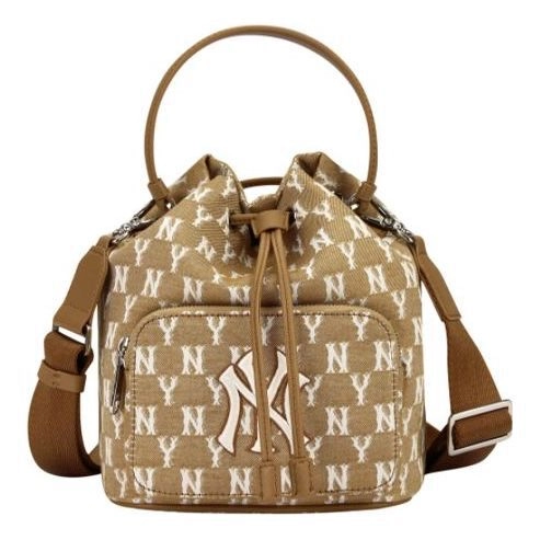 MLB Retro Full Print Drawstring Shoulder Messenger Bag