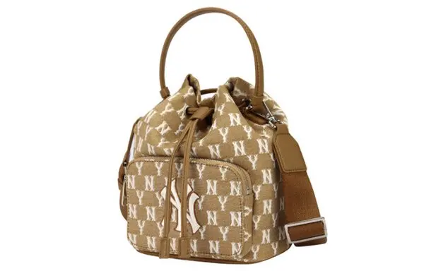 MLB Retro Full Print Drawstring Shoulder Messenger Bag