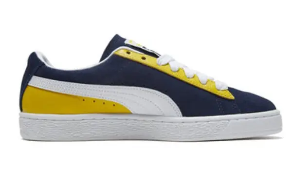 PUMA Suede Classic Block "blue Yellow - Blue/yellow