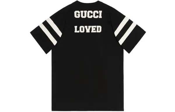 Gucci Ss21 1921 Series Alphabet Printing Casual Short Sleeve