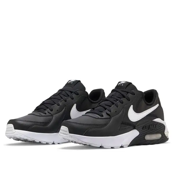 Nike Max Excee Leather Sneakers - Black/white