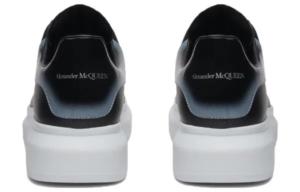 Alexander McQueen Larry Leather Sneakers - Black/white