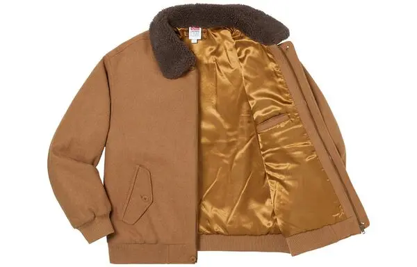 Supreme Lacoste Wool Bomber Jacket