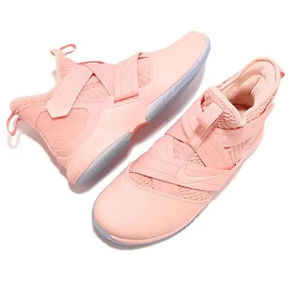 Nike Lebron Soldier 12 Sfg Ep Athletic Sneakers - Pink